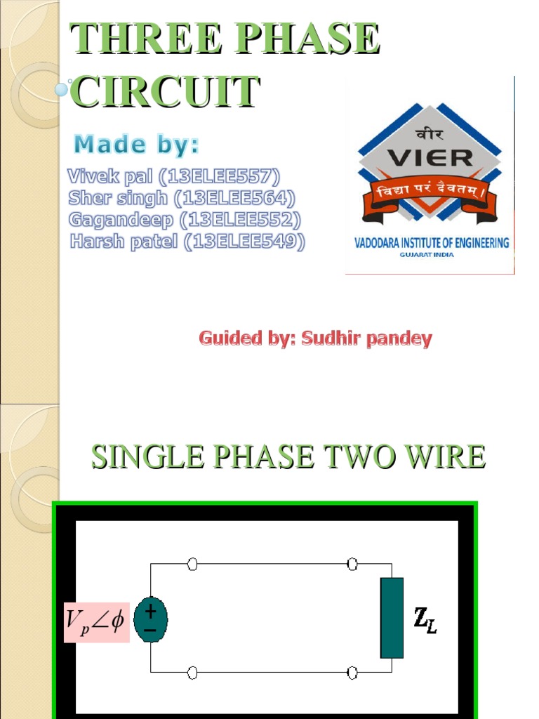 Three Phase Circuit - 1 | PDF | Electrical Engineering | Electrical ...