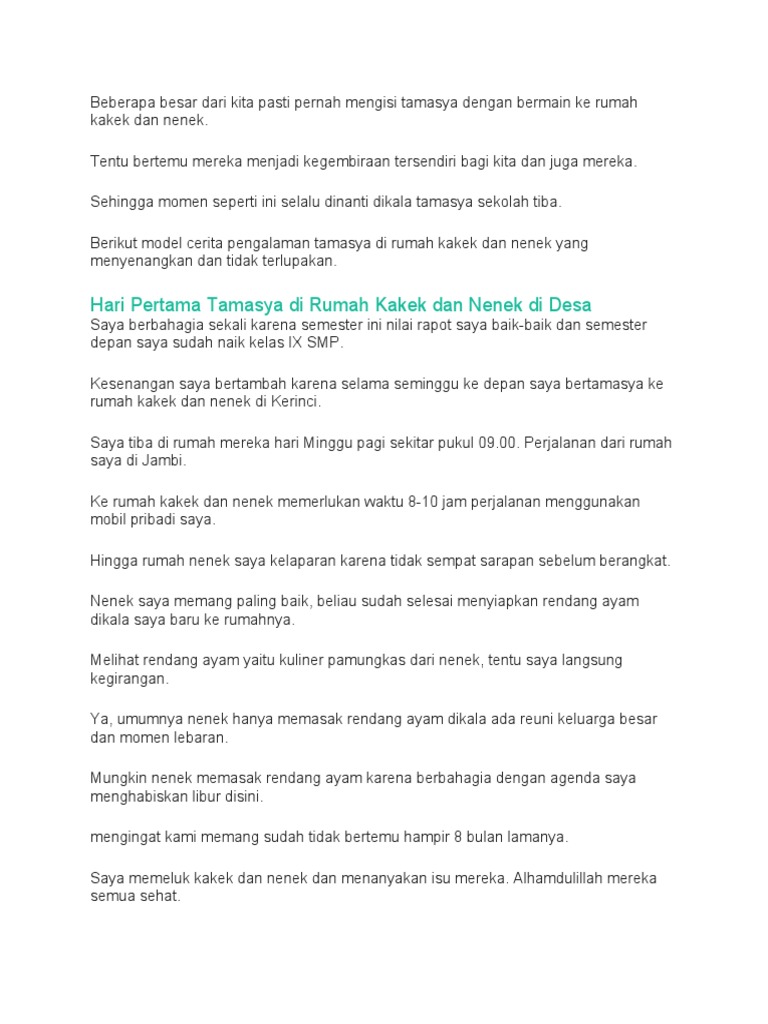Cerpen BINDO | PDF