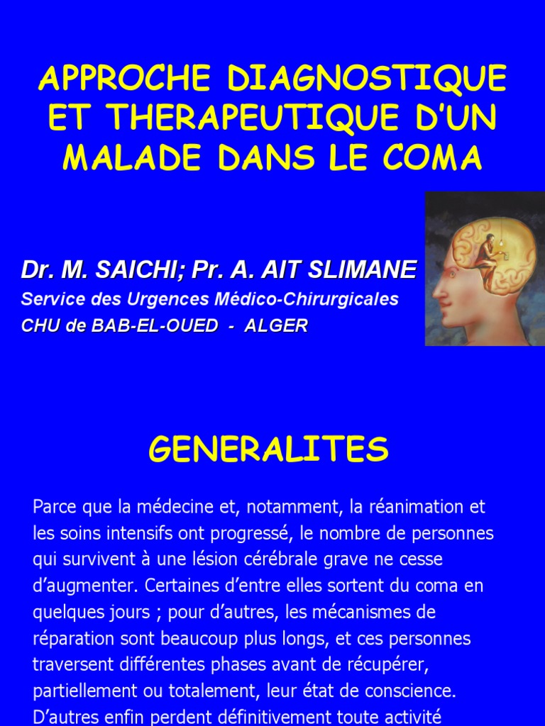 Coma 1 | PDF | Coma | Cerveau