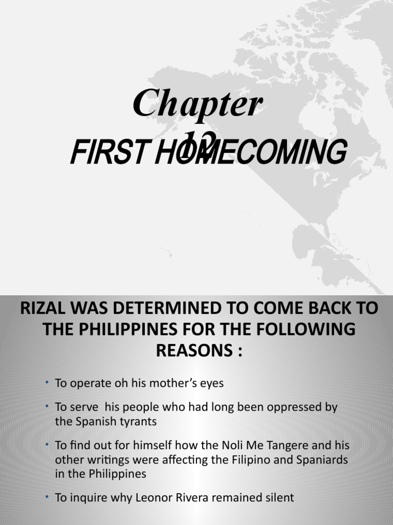 First Homecoming | PDF | Philippines