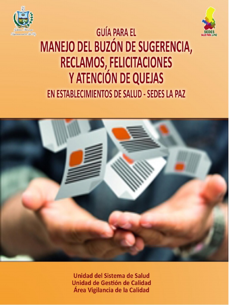 GUÍA PARA EL MANEJO DEL BUZÓN DE SUGERENCIAS, RECLAMOS, FELICITACIONES ...