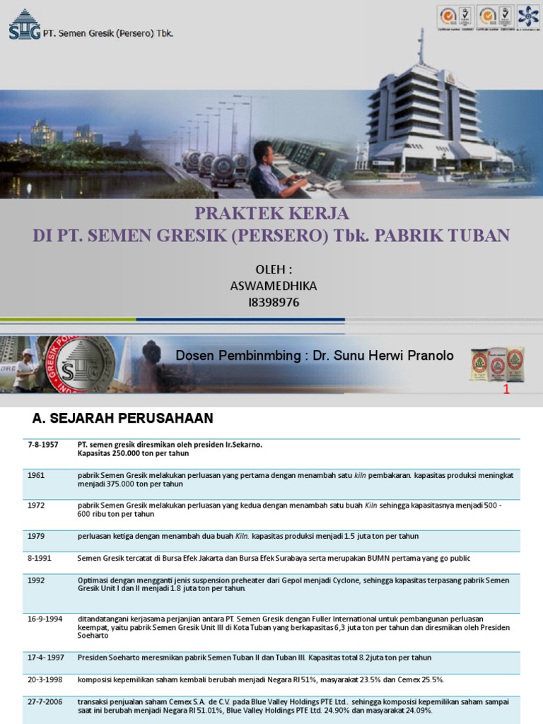 Semen Gresik | PDF