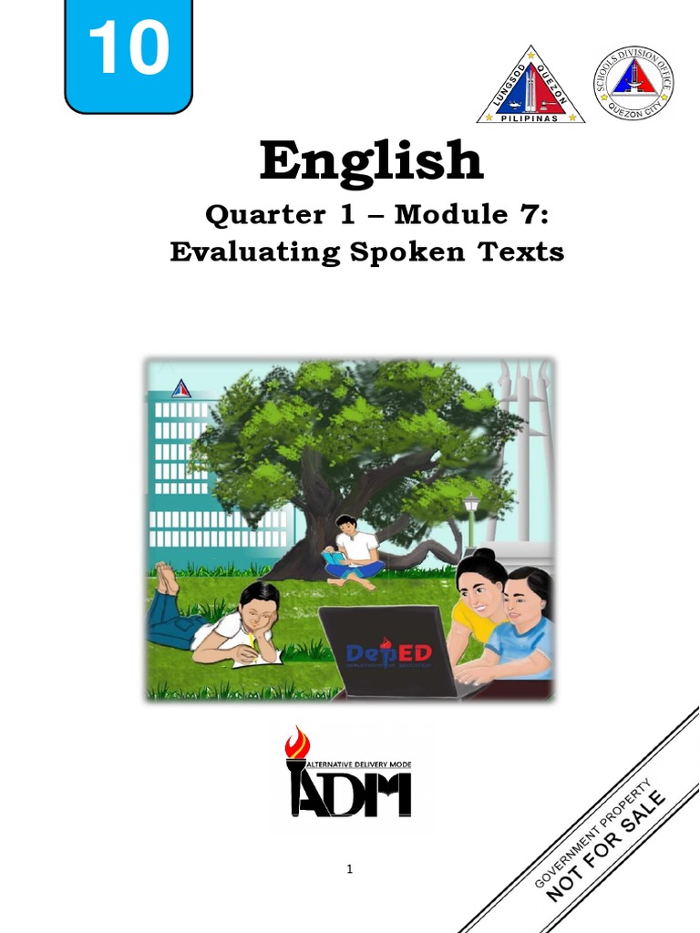 English Module 5 | PDF | Speech | Fluency