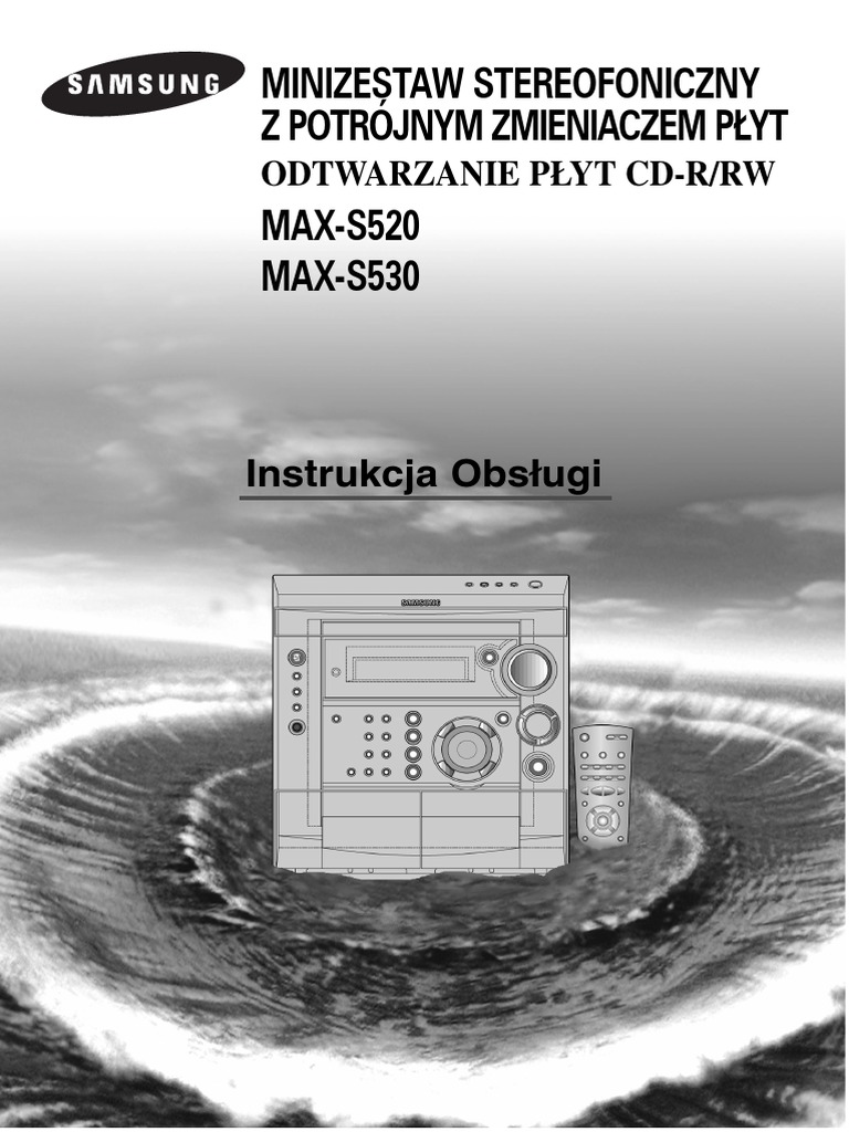 Wieża Samsung Max-S520 - s530 - zs530 | PDF