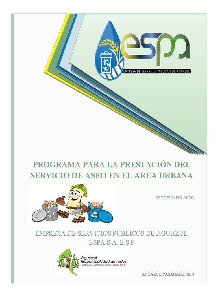 Programas de Prestacion de Servicio Publico | Descargar gratis PDF ...