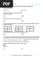 LOGIQIDS ASSESSMENT Worksheet | PDF | Numbers | Mathematics
