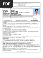 Hall Ticket | PDF | Test (Assessment)