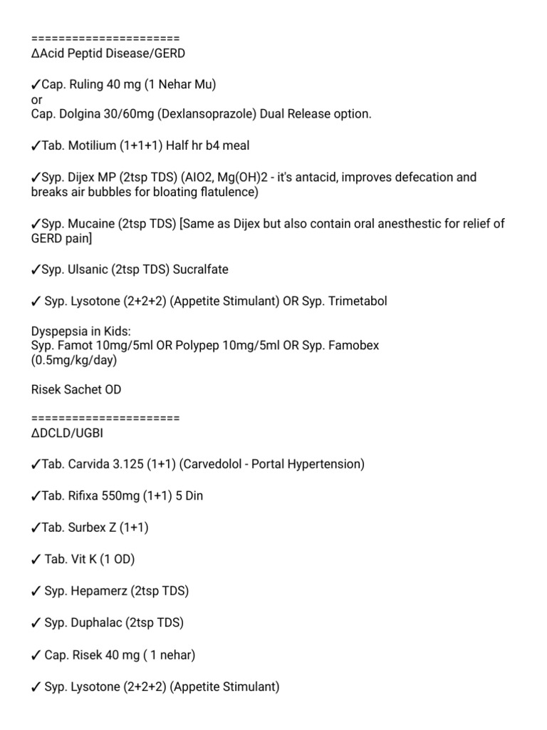 OPD Medicine | PDF | Myocardial Infarction | Clinical Medicine