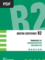 Goethe-Zertifikat A2 Modellsatz Erwachsene