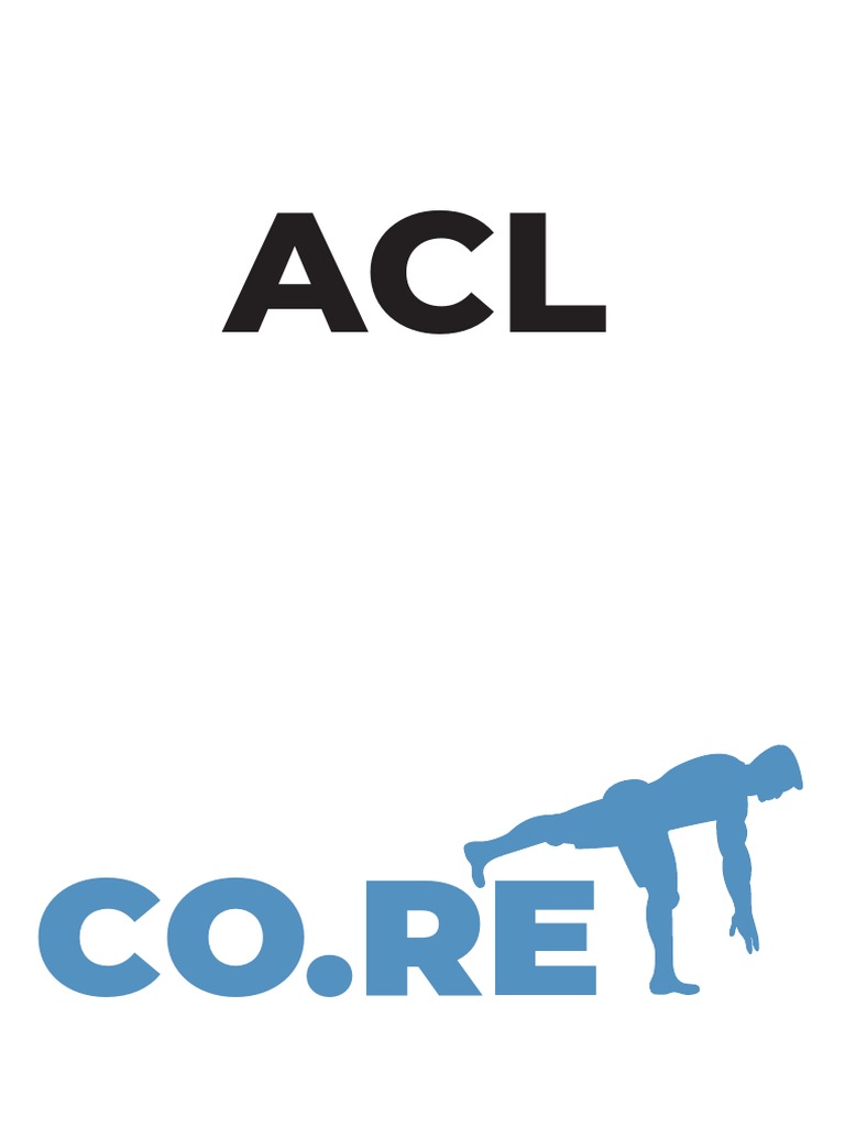 ACL Program | PDF | Knee | Dance Science