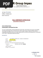 SCO (Soft Corporate Offer) | PDF | Economies | Trade