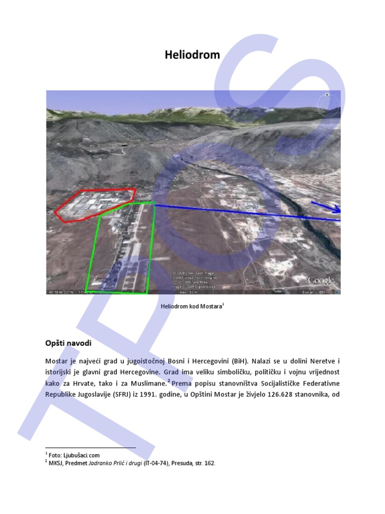 Heliodrom Mostar | PDF