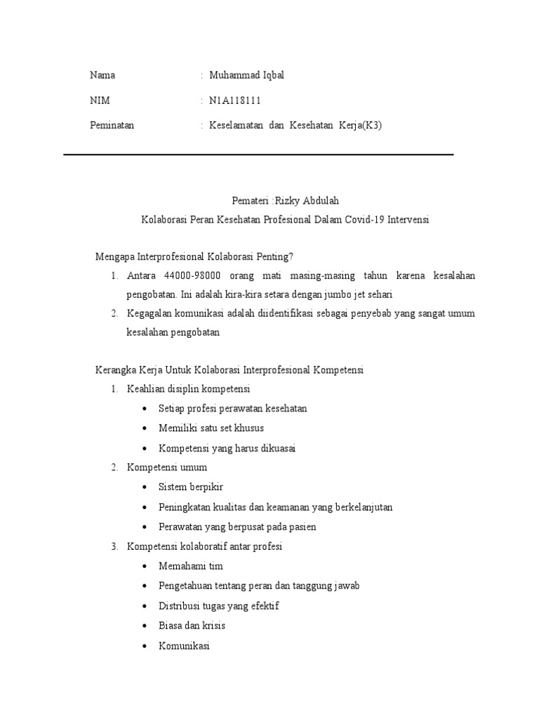 N1a118111 Muhammad Iqbal Resume Webinar Pdf