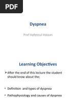 Dyspnea Scale for Patients | PDF | Self-Improvement