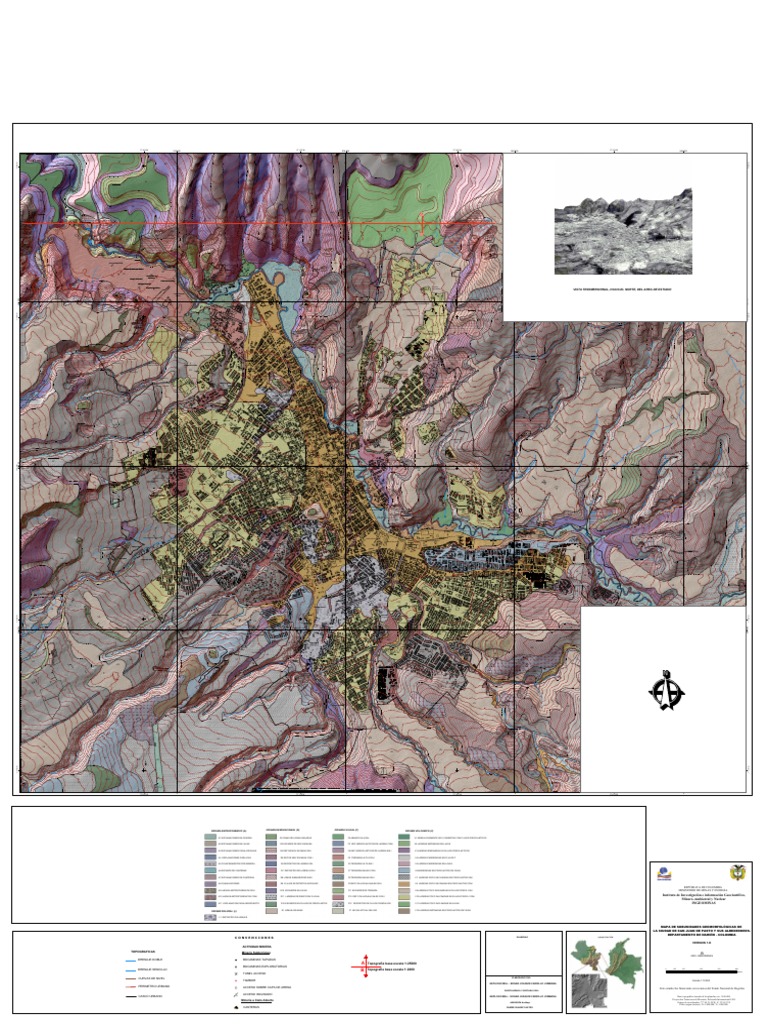 Mapa do Município de Pasto, Nariño | PDF