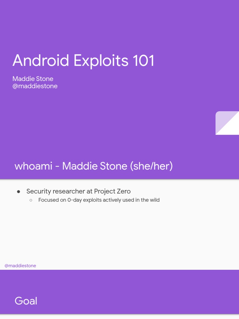Android Exploits 101 | Download Free PDF | Android (Operating System ...