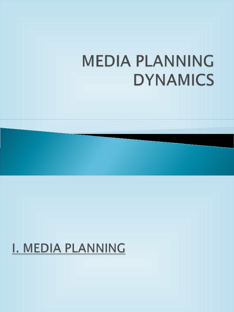 Media Planning Dynamics2 | PDF | Audience Measurement | Advertising