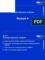 ANSYS Transient Analysis Guide | PDF | Normal Mode | Nonlinear System