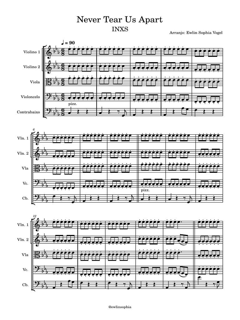 Never Tear Us Apart Grade | PDF | Songs Written
