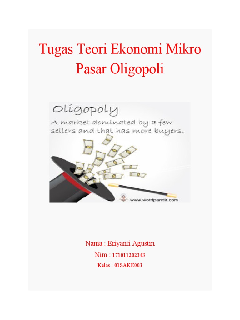 Pasar Oligopoli Eriyanti Agustin Pdf