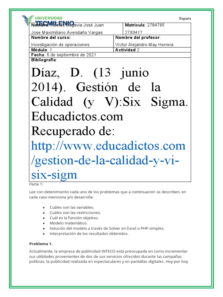 Act2 Op | PDF | Publicidad