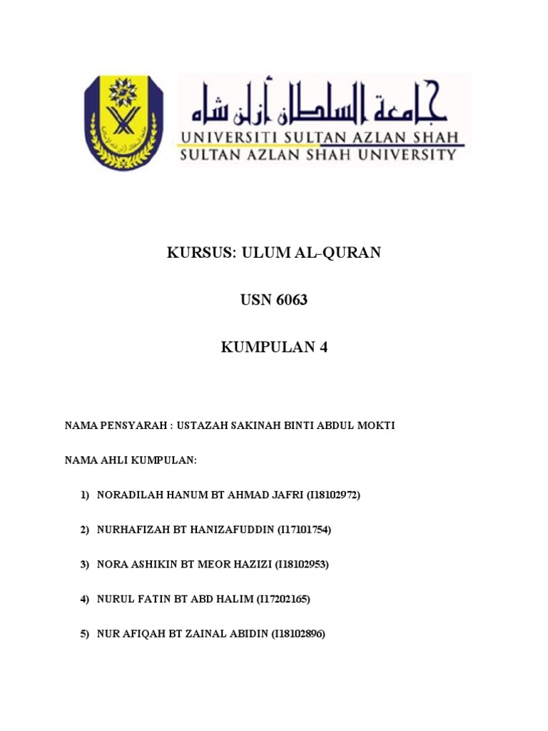 Pemahaman Lafaz Mutlaq dan Muqayyad | PDF