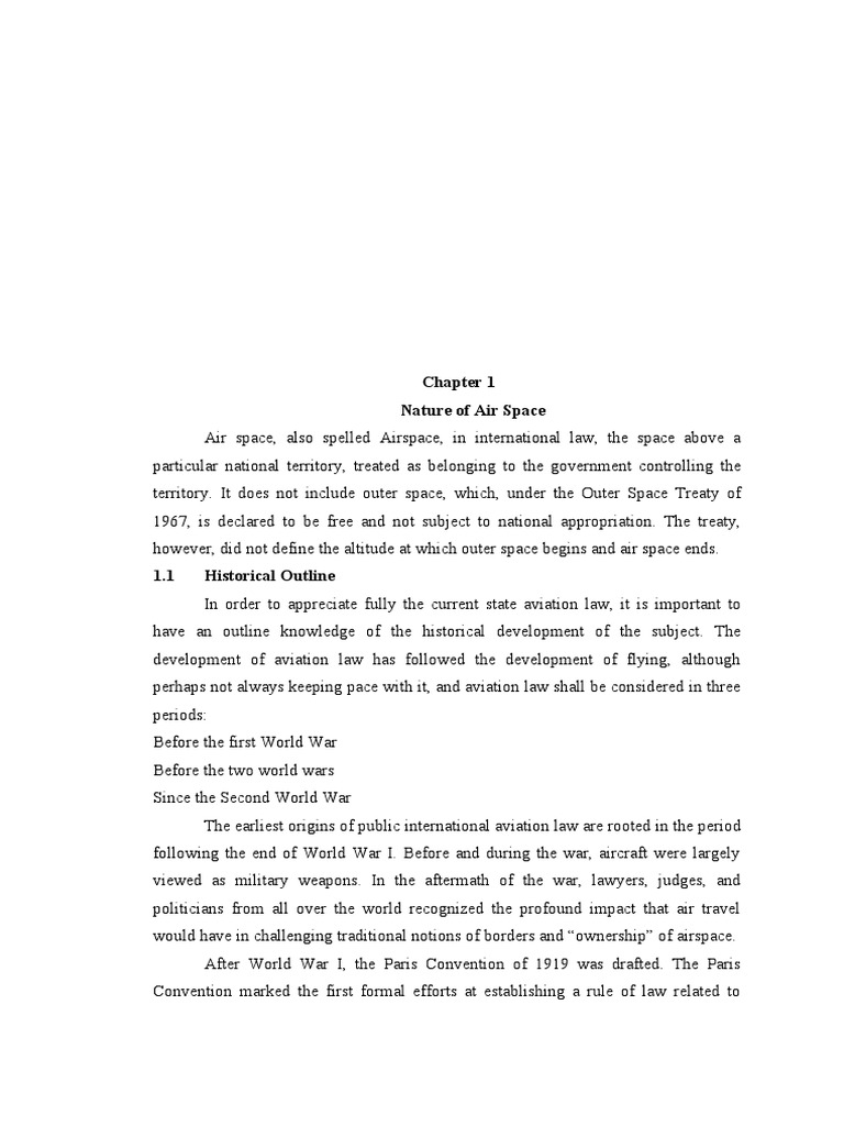 Understanding Airspace Sovereignty | PDF | Sovereign State ...