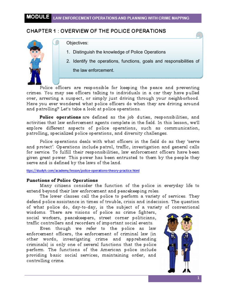 Chapter 1 - Overview | PDF | Police | Crime & Violence