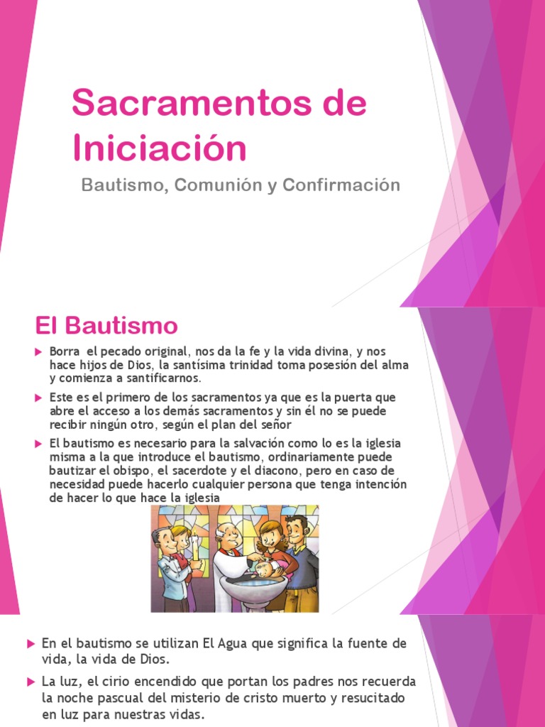 Sacramentos de Iniciación | PDF | Religión y espiritualidad