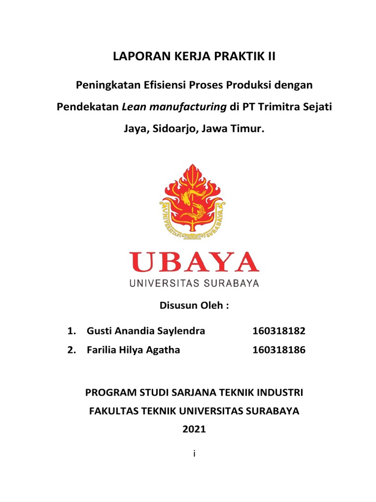 Laporan KP2 - (160318182 - 160318186) | PDF