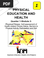 Lesson Plan Pe 6 | PDF | Physical Education | Rubric (Academic)