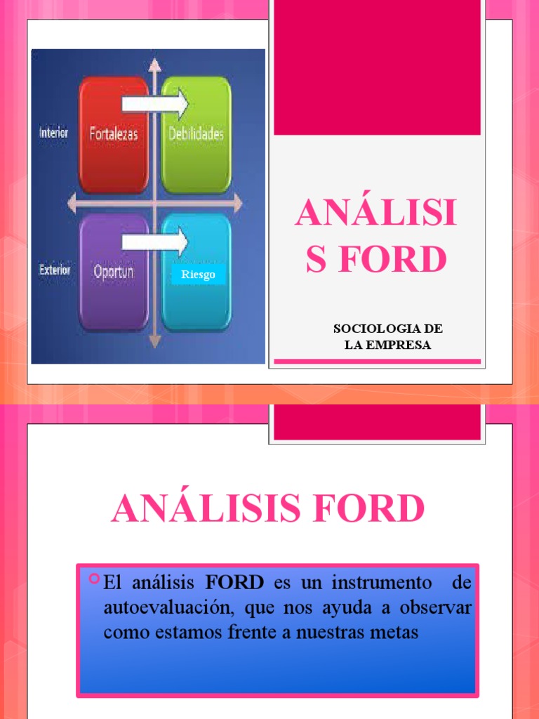 21va CLASE ANALISIS FORD | PDF | Planificación | Planificación estratégica