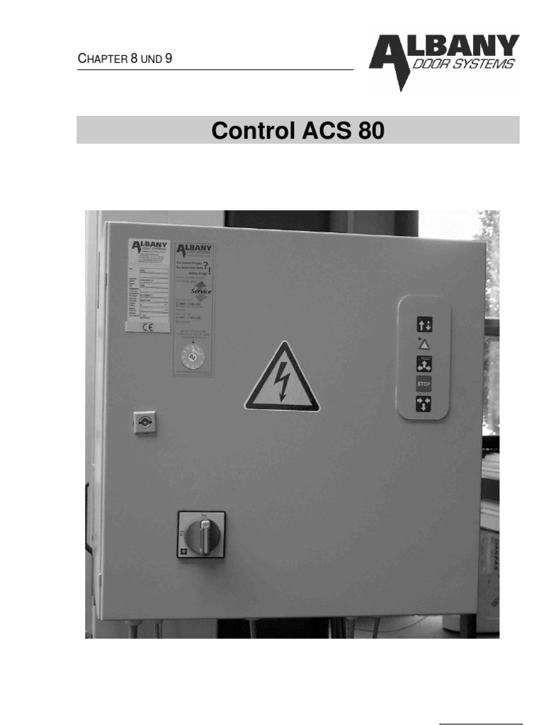 ACS 80 Controller Setup Guide | PDF | Switch | Door