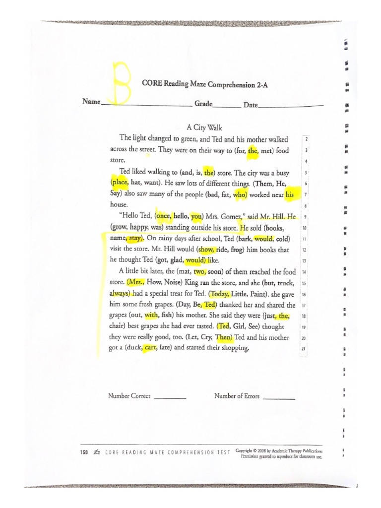 Assessment 2nd Grade | PDF