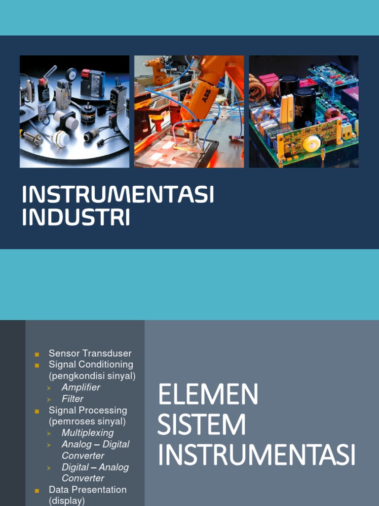 4 - Elemen Sistem Instrumentasi (Pengkondisi Sinyal) | PDF