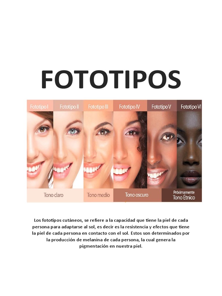 Fototipos | PDF