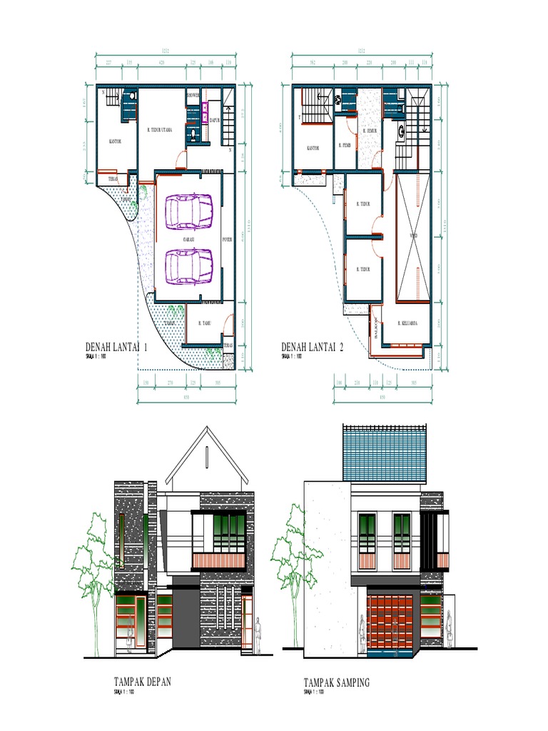 Rumah Type 100-Model | PDF