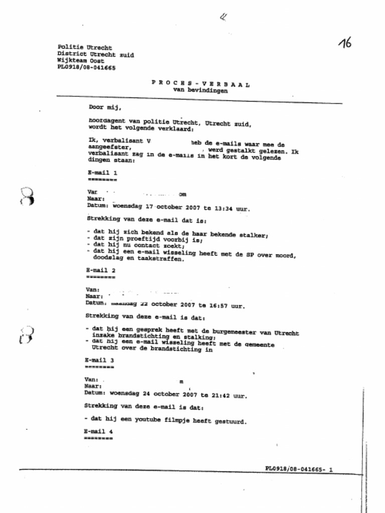 Proces Verbaal Van Bevindingen | PDF