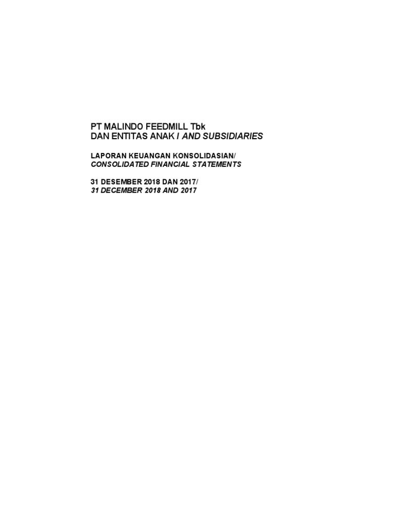 Aset Segmen Malindo Feedmill 2023 | PDF