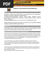 Ficha Técnica_Manto FLEX | PDF | Hormigón | Agua