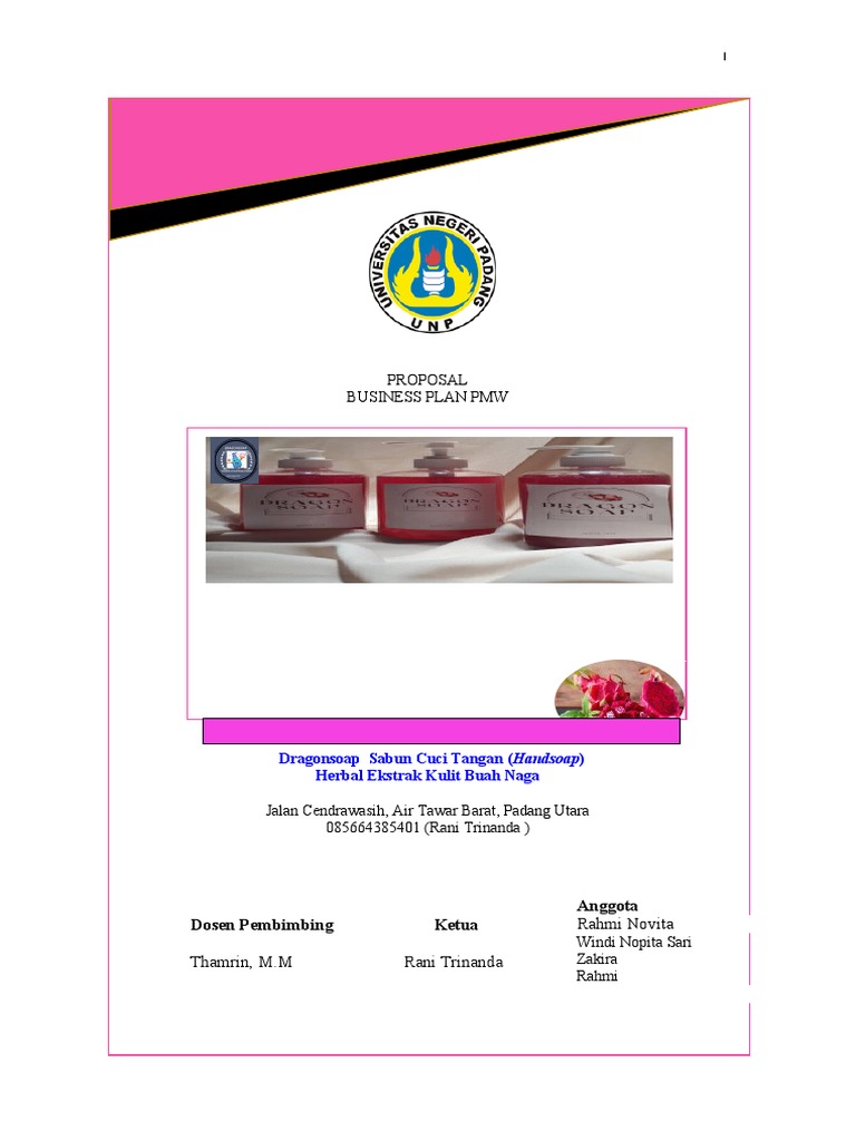 Contoh Business Plan | PDF