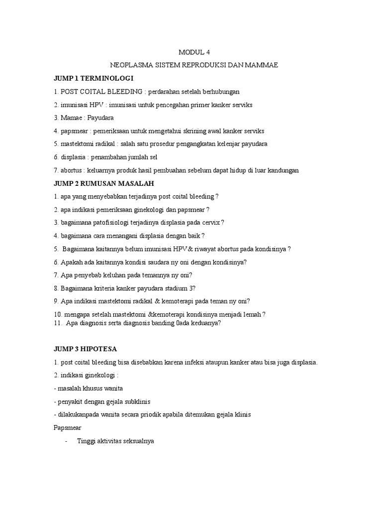 MODUL 4 - Blok 3.2 | PDF