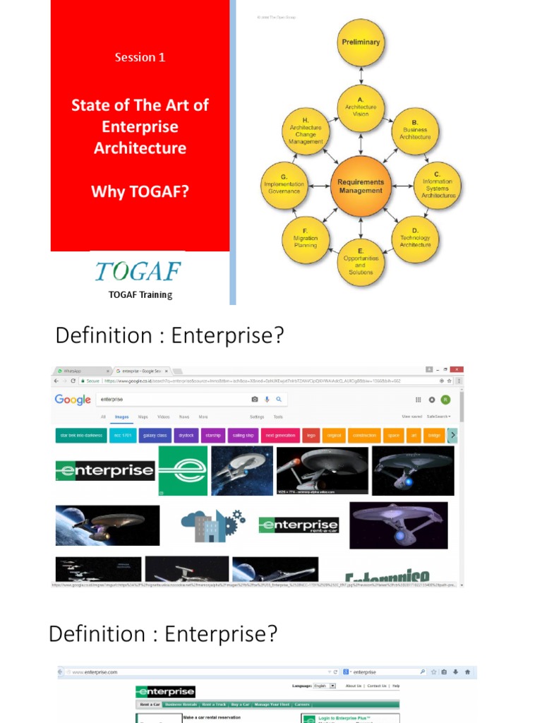 2 Introduction TOGAF and Phase Requirements Management | PDF ...