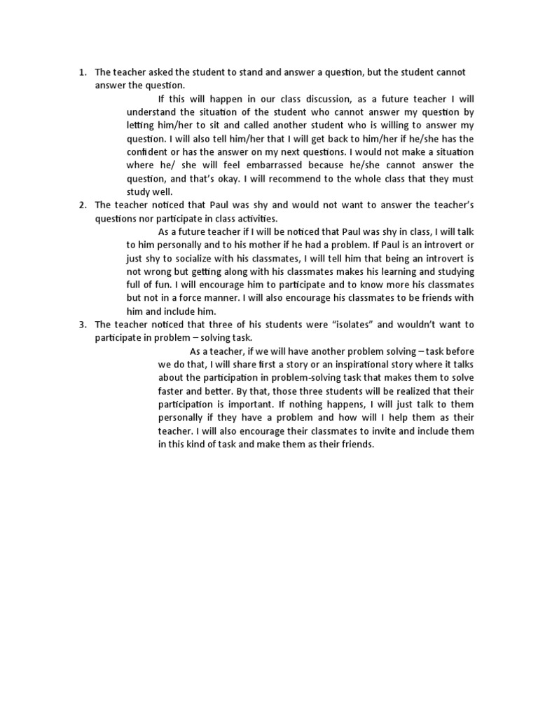 Strategies for Encouraging Student Participation | PDF | Self-Improvement
