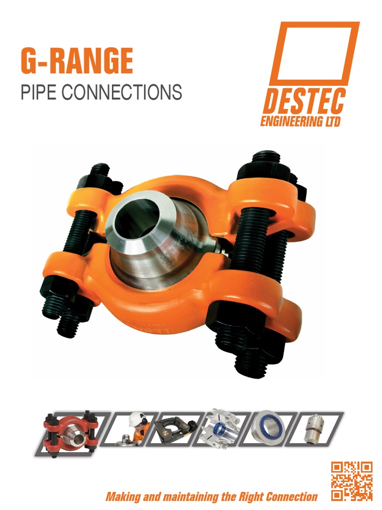 G Range Clamp Connectors | PDF | Pipe (Fluid Conveyance) | Materials