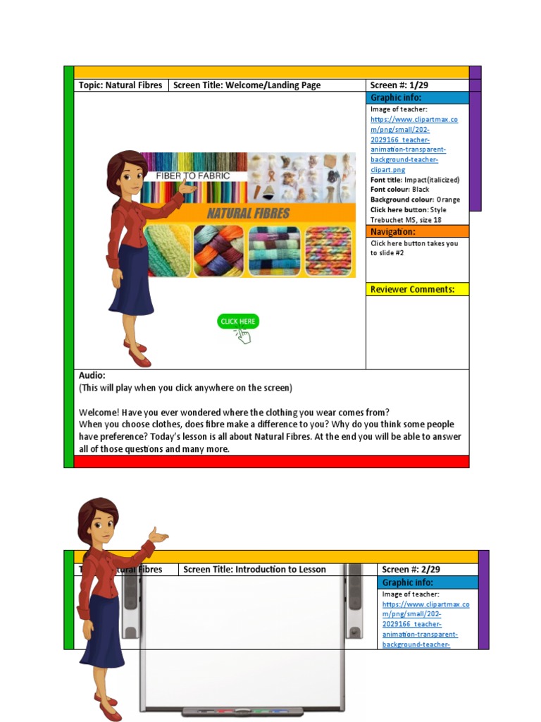 Walters - Storyboard EDID6508 Assignment 3 | PDF | Yarn | Textiles