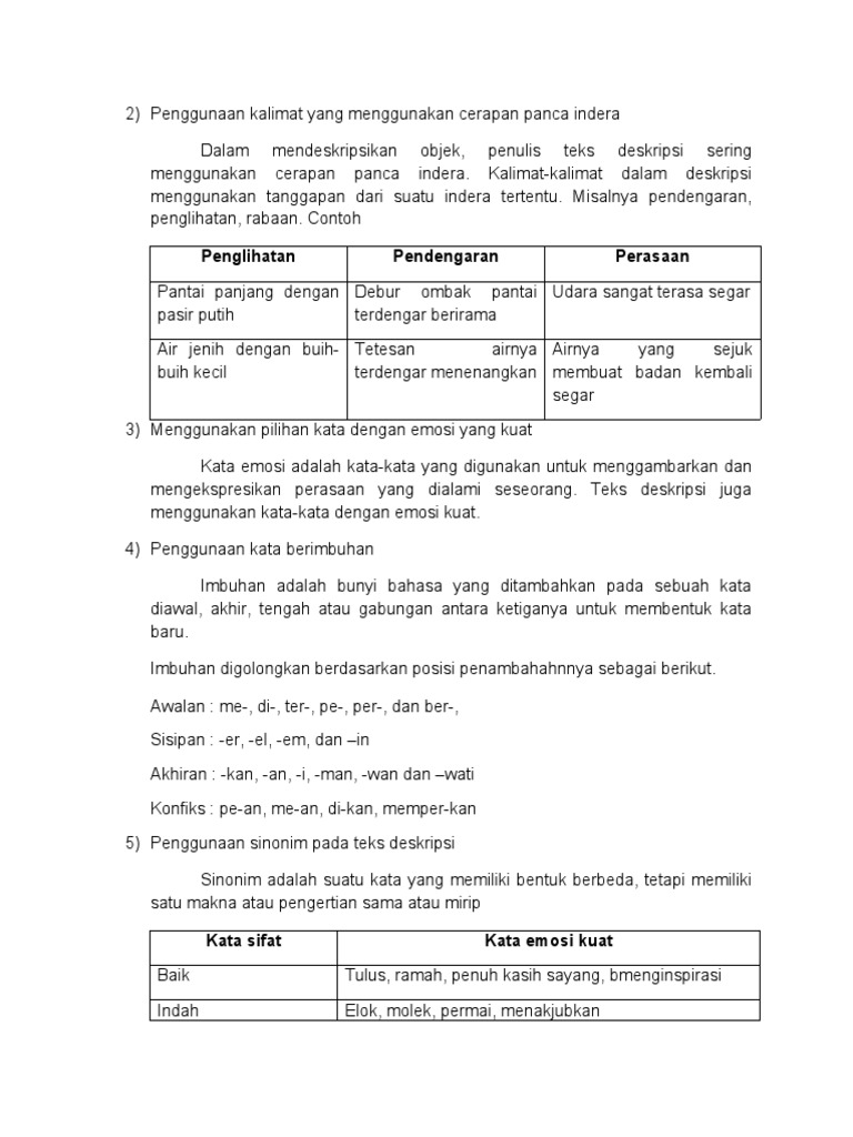 Bahan Ajar B.indo SMP Kelas 7 - Kedua | PDF
