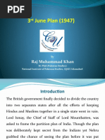 3rd June Plan | PDF | Partition Of India | British Raj
