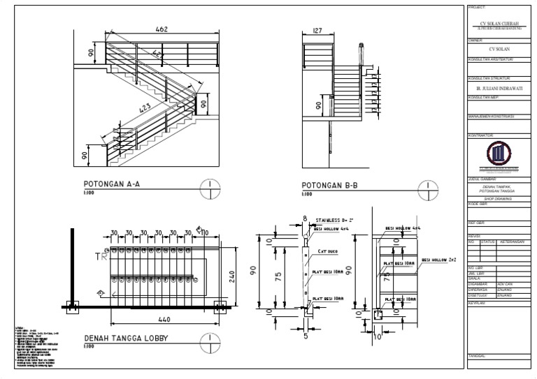 Denah Tangga Lobby | PDF