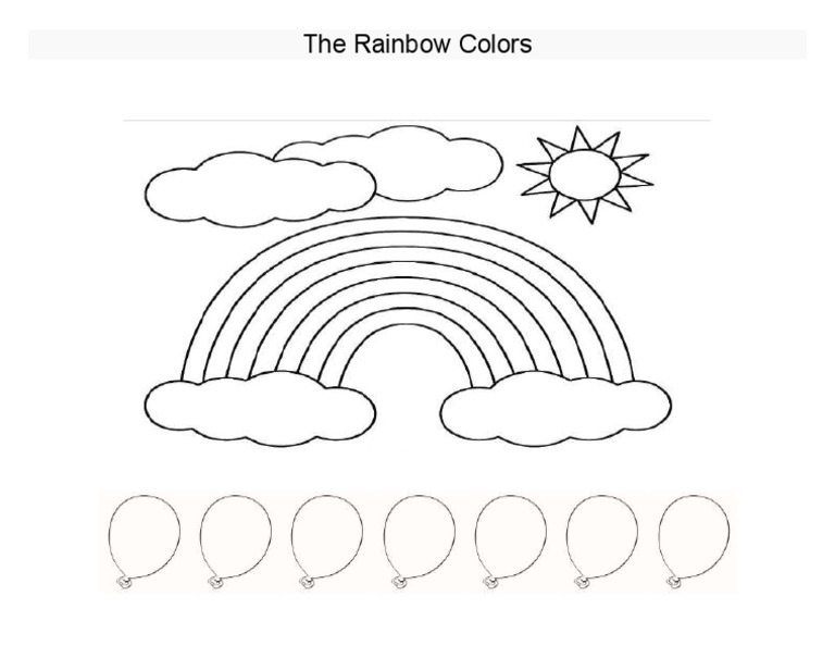 The Rainbow Colors Song | PDF